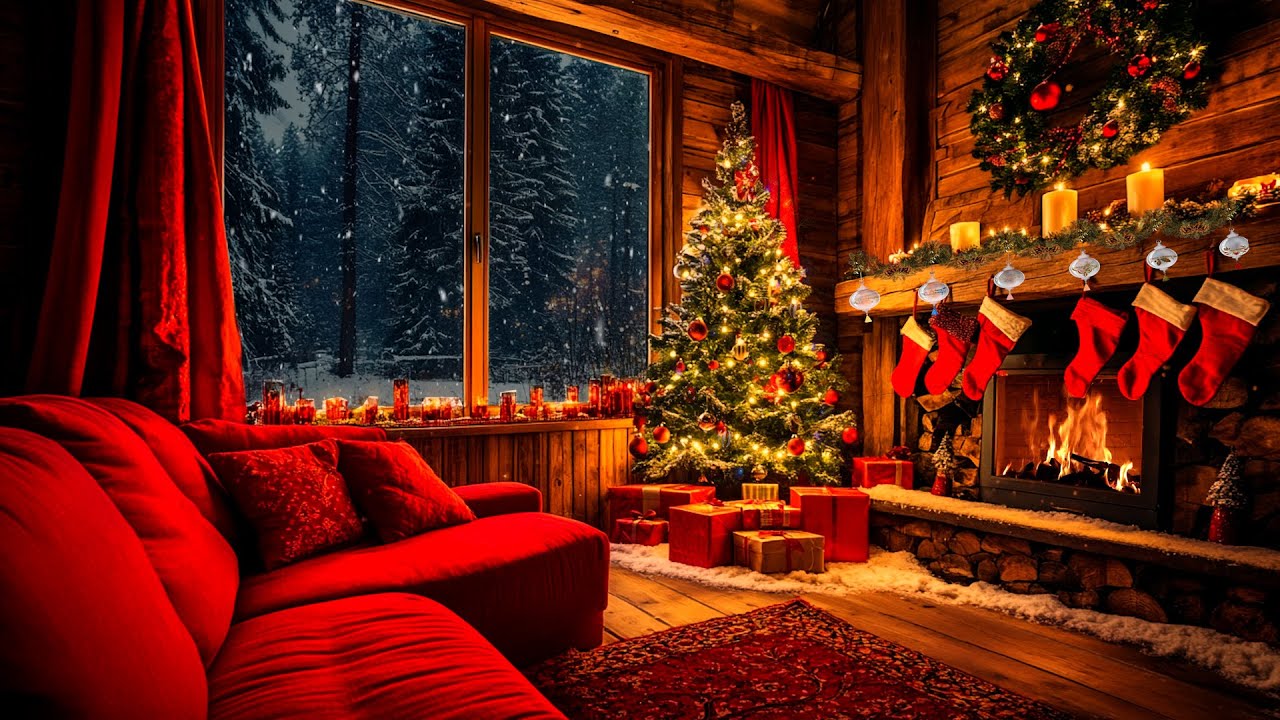 Christmas Chill | Snowy Christmas Tranquility: Unwind and Find Peace ...