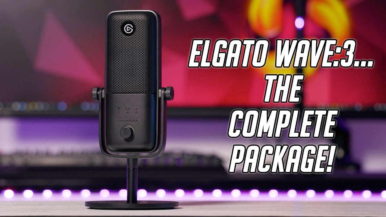 Elgato Wave:3 Condenser Mic Review - the BEST USB Mic for 2020! - YouTube