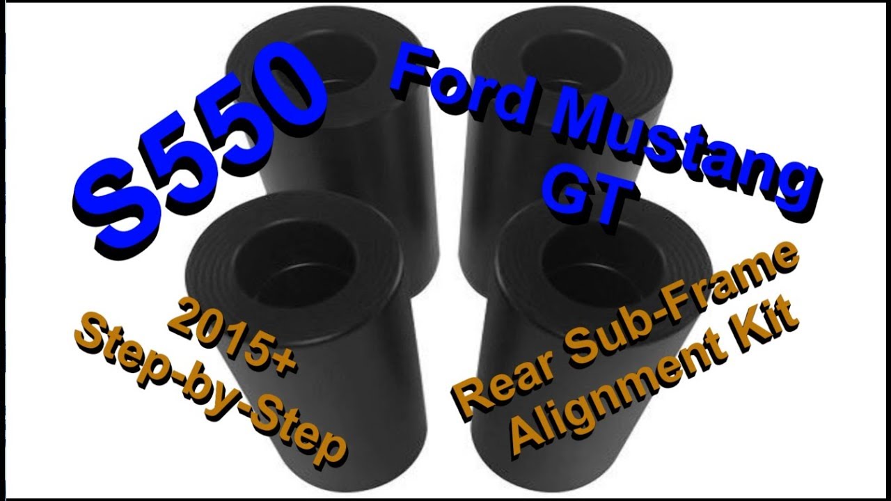 How To: Ford Mustang Steeda Rear SubFrame Alignment Kit Step-by-Step ...