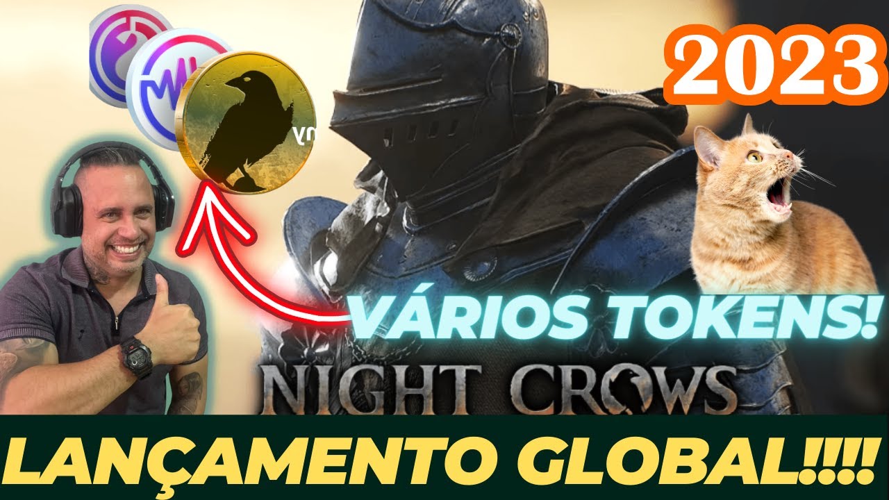 LANÇAMENTO GLOBAL DE NIGHT CROWS!!! HYPEEEE TOTAL - YouTube