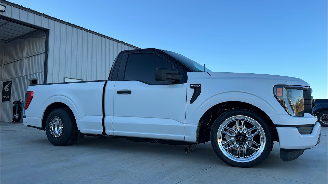 Twin Turbo 23 F150 First Start Up with a TH400 - YouTube