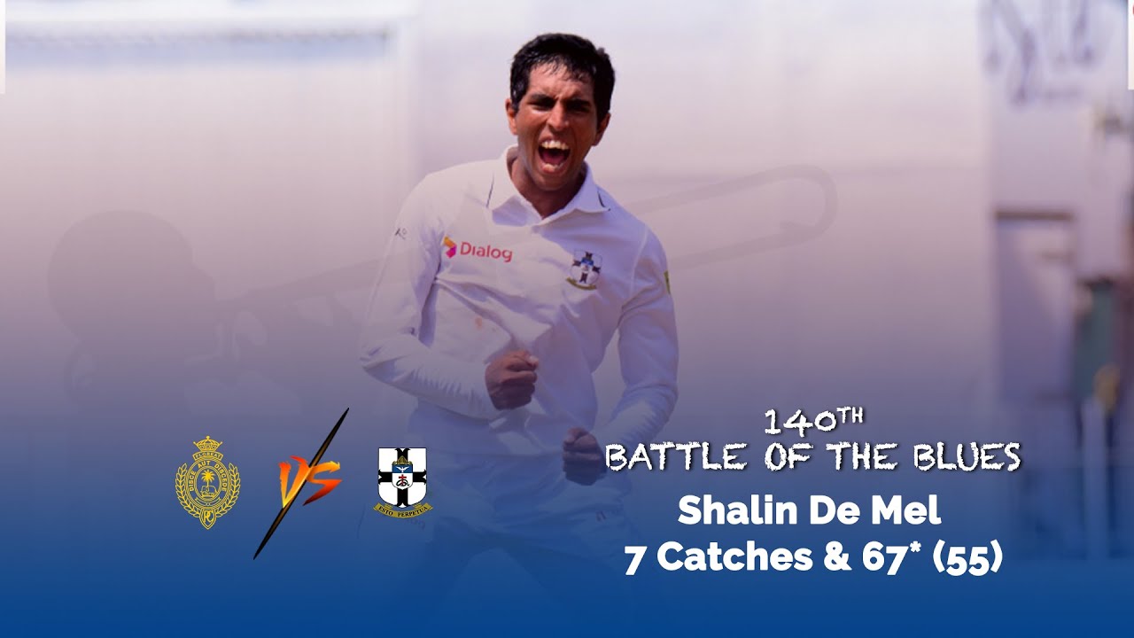 Brilliant Shalin De Mel's 7 catches and match-winning knock - YouTube