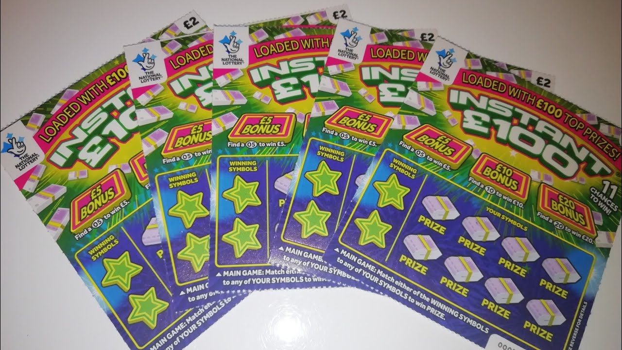 Instant £100 Scratch Cards. Lucky or Not?🍀🍀🍀 - YouTube
