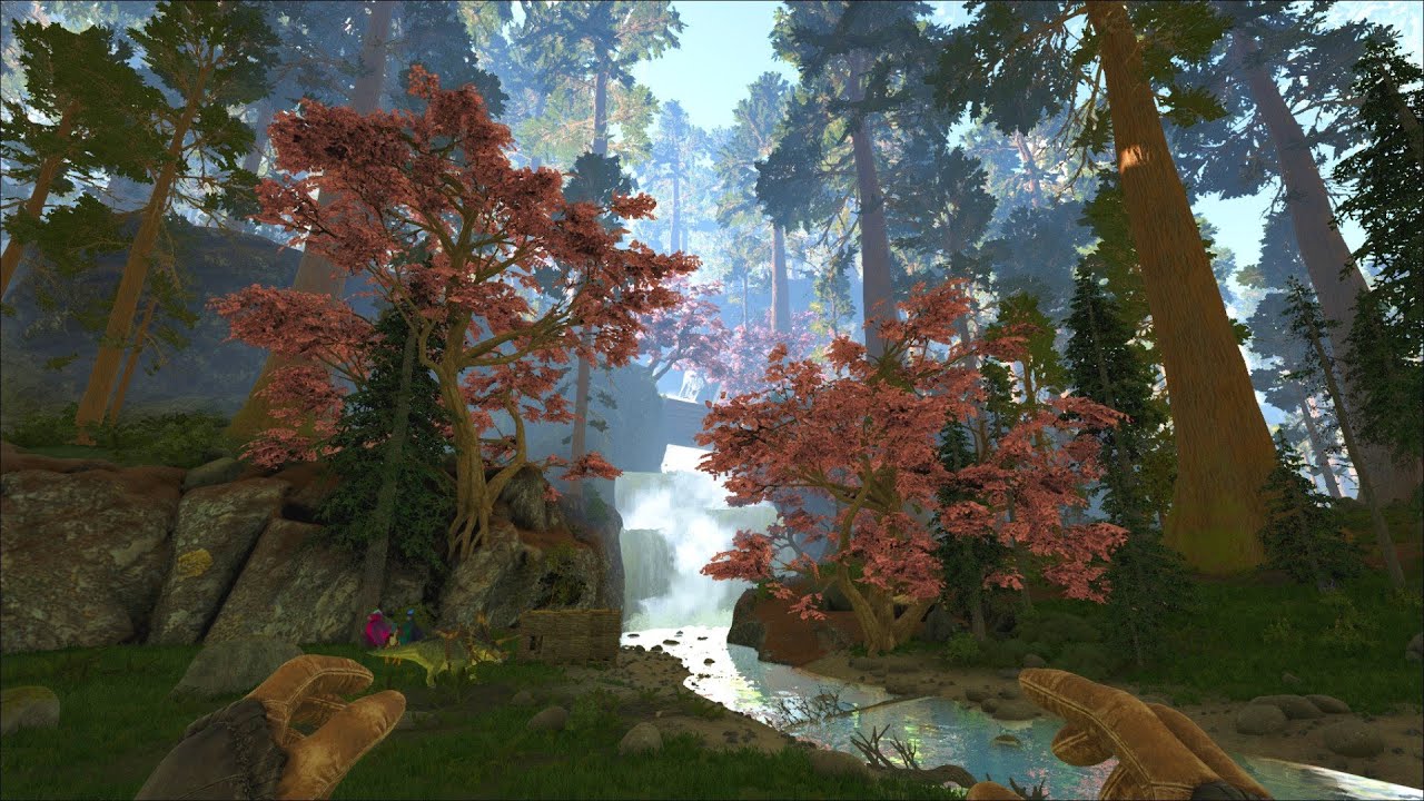 Ark Base Build and Rune Stone Hunting - YouTube