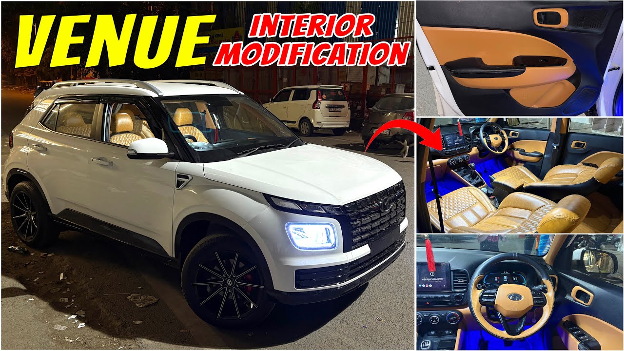 ऐसा Interior Hyundai Venue मैं कभी नहीं देखा होगा🔥Hyundai Venue ...