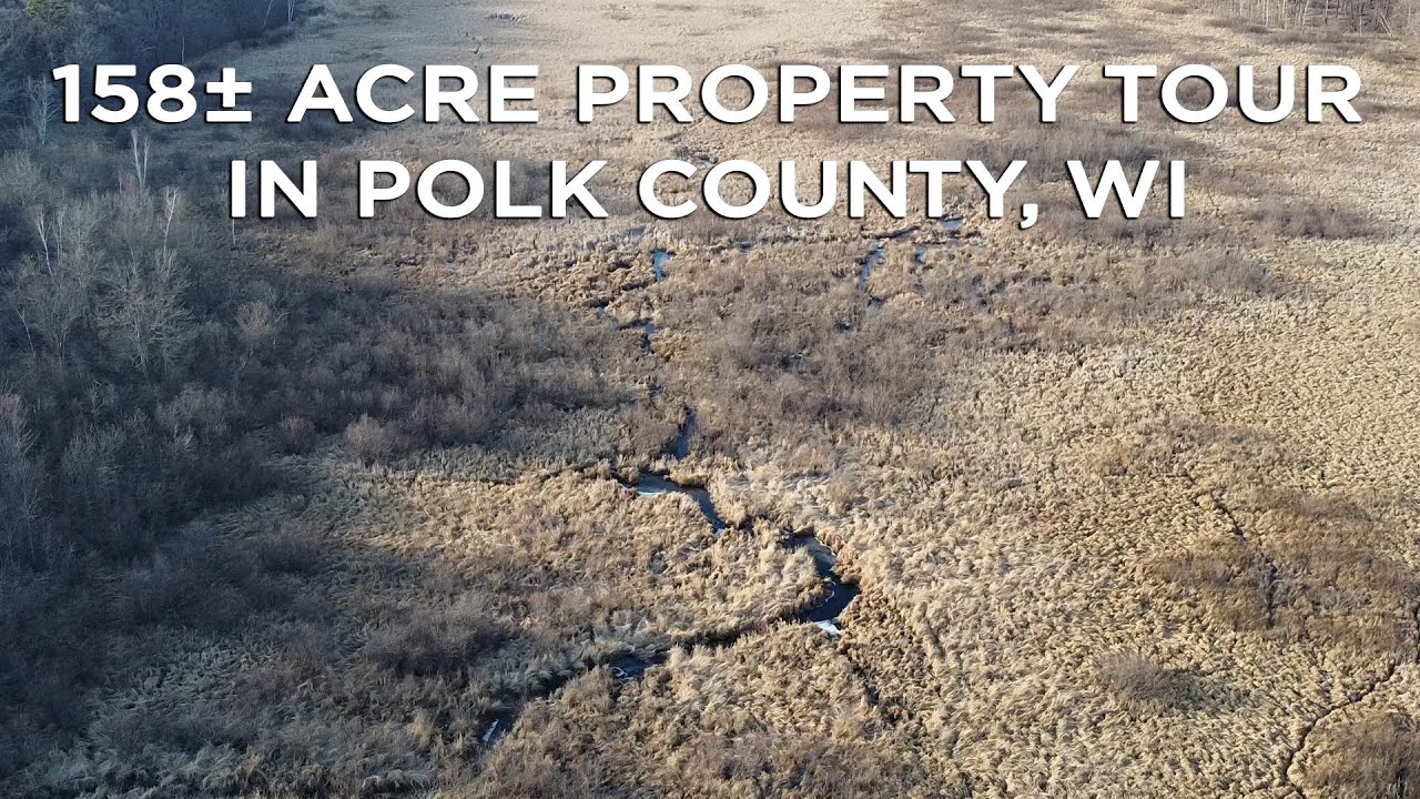 Property Tour in Polk County, WI | 158± Acres For Sale - YouTube