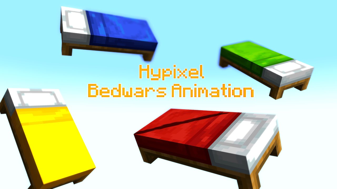 Hypixel Bedwars(?) Minecraft Animation [ 하이픽셀 베드워즈(?) 마인크래프트 에니메이션 ...