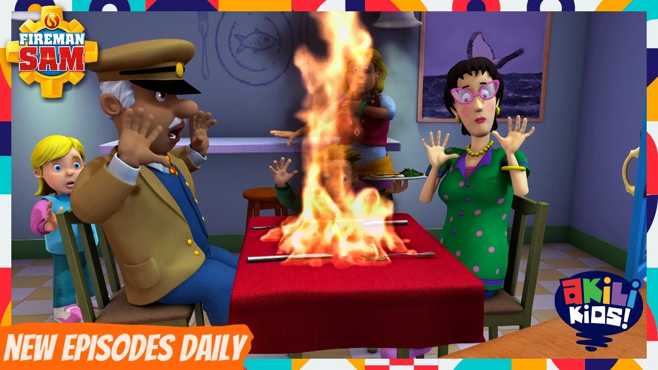 Fireman Sam | The Mother's Day Dinner | Akili Kids! - YouTube