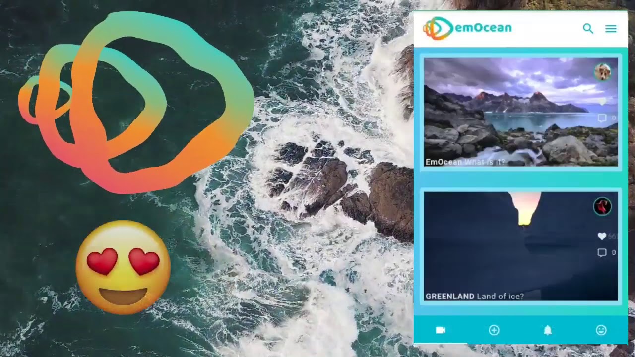 EmOcean social network - YouTube