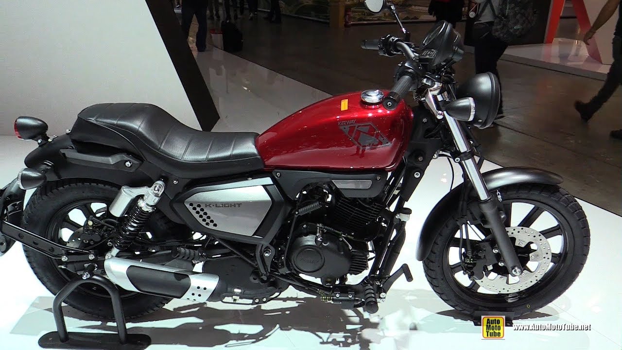 2019 Keeway K-Light 125 - Walkaround - 2018 EICMA Milan - YouTube