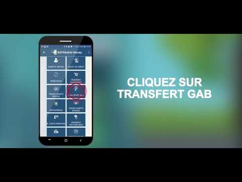 Retrait sans carte au GAB avec BGFIMobile - YouTube