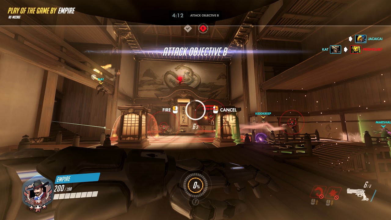 Mccree Triple Kill - YouTube