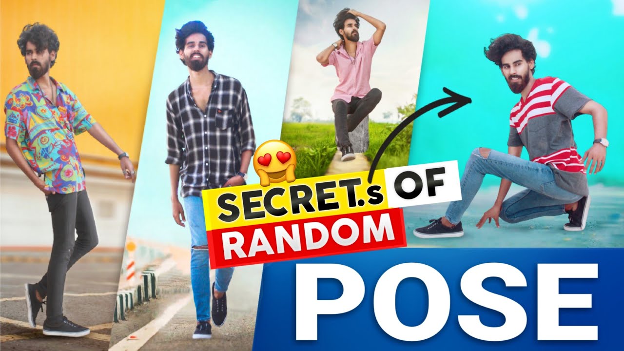 Pose like a Pro & Random Posses idea for beginners - PRZ Edits - YouTube
