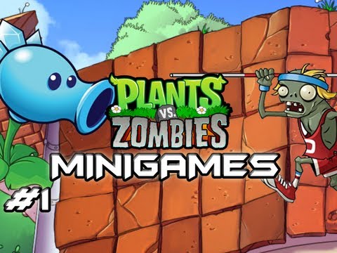 Plants Vs. Zombies - Mini-Games - Part 1 - This is Fun (HD Let's Play ...