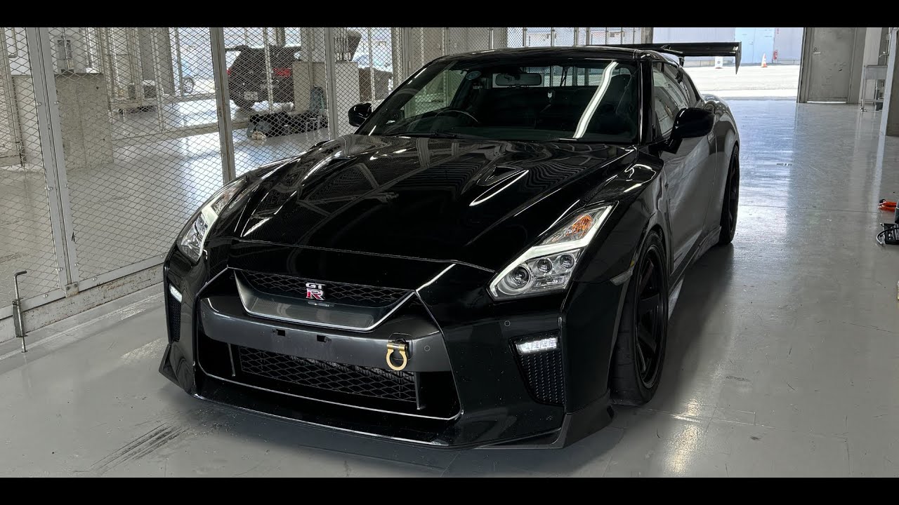 20240115 Suzuka R35 GTR MY17 今日1と2 2'18"656と19"154 NANKANG CR-S USED ...