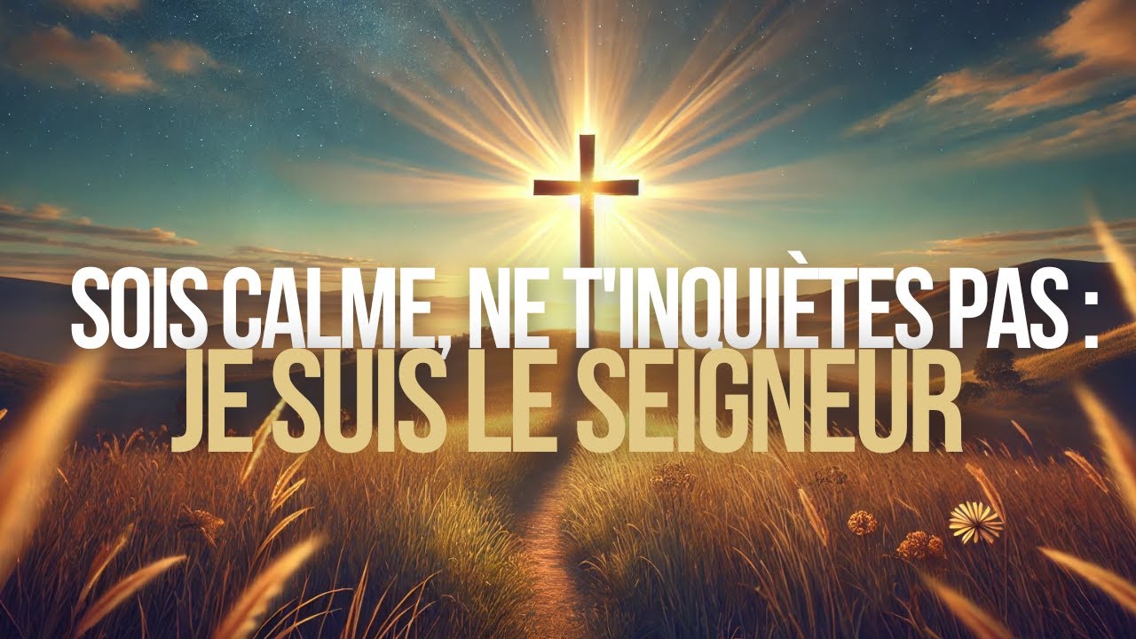 SOIS CALME, NE T'INQUIÈTES PAS : JE SUIS LE SEIGNEUR // PASTEUR MATHIAS ...