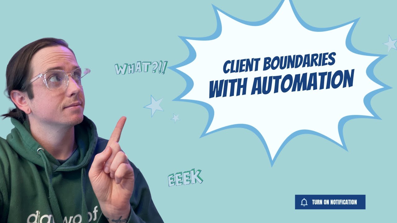 👀 Client Boundaries Through Automation: Using Clicks! to create after hours responses - YouTube