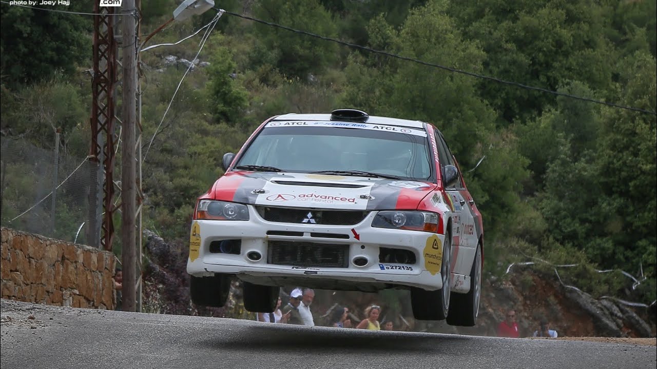 Full Attack at Jizzine Rally! Nadim El Halabi x Evo 9 Group N - YouTube