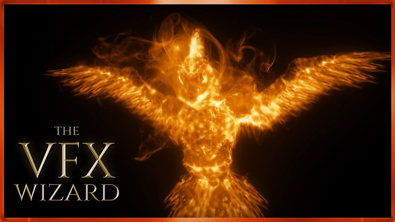 Phoenix on Fire FREE VFX Fantasy Creature Harry Potter / Fantastic ...