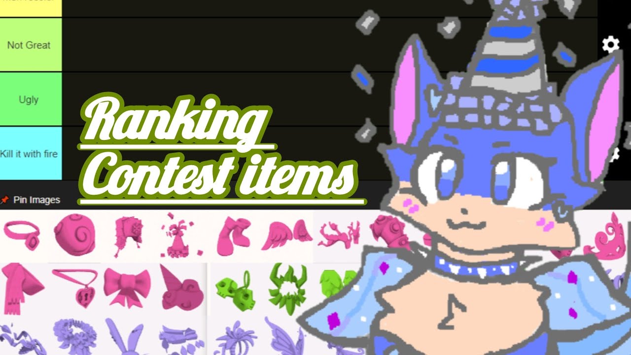 So I rated Animal Jam Contest Items.. - YouTube