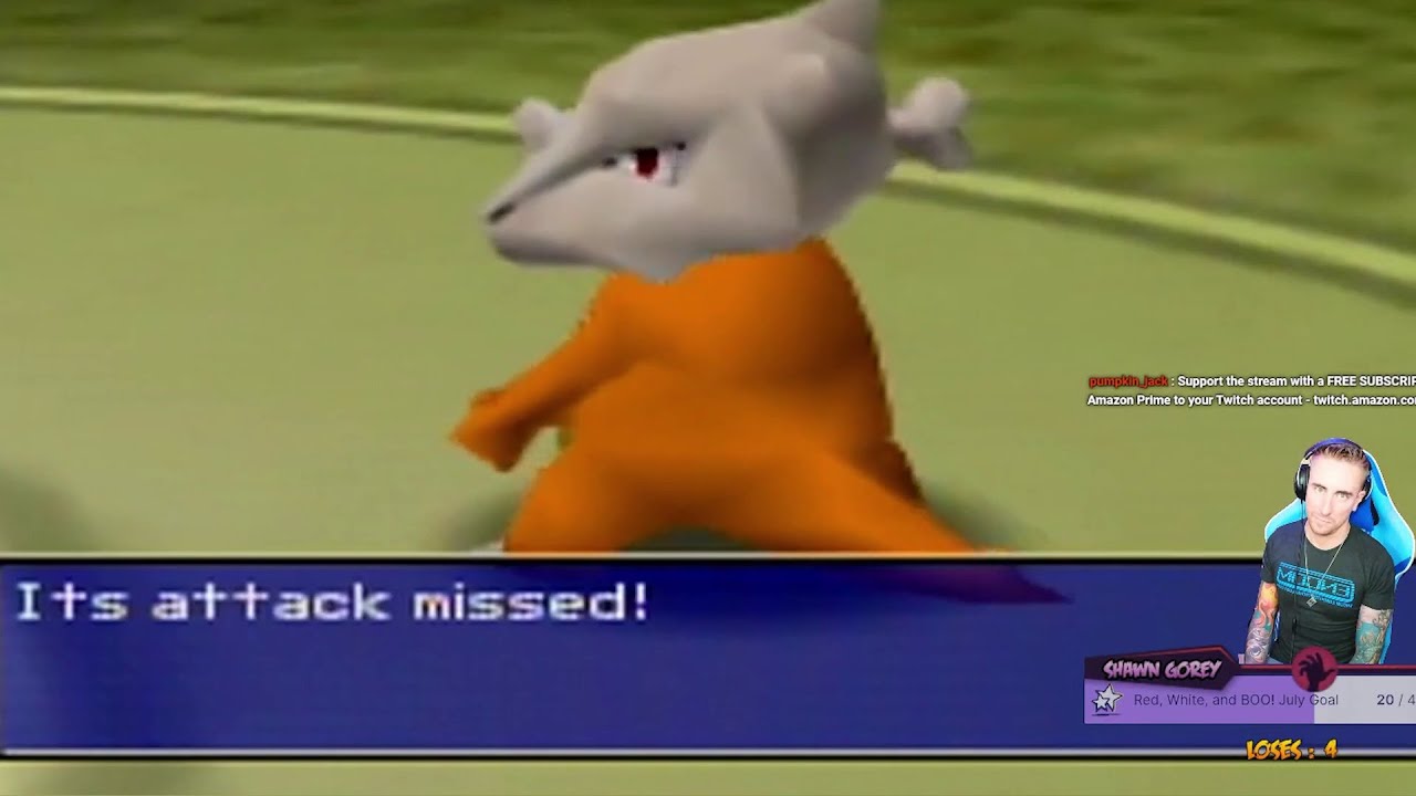 Pokémon Stadium - "Its attack missed!" - The Gorey Details - YouTube