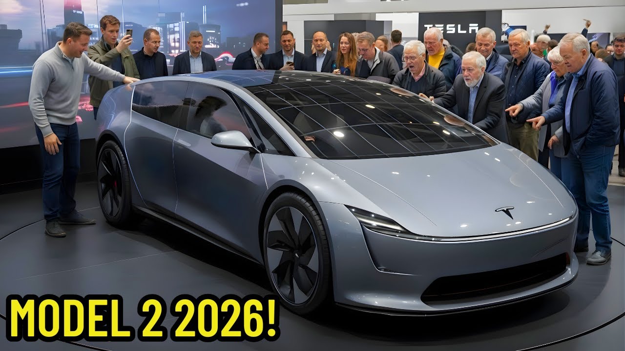 Tesla $25K Model 2 FINALLY HERE: NEW Design, Solar Roof...What's ...