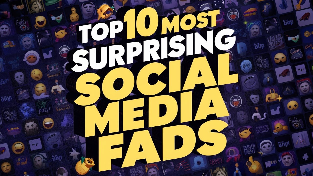 Top 10 Most Surprising Social Media Fads We All Participated In - YouTube