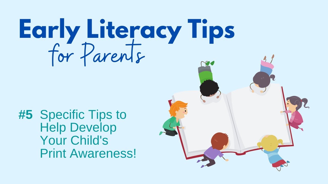 Early Literacy Tips | Print Awareness - YouTube