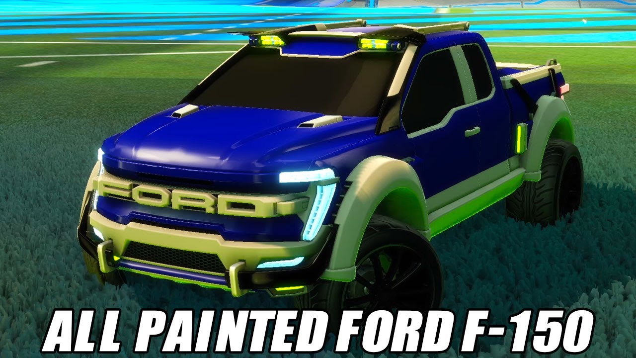 Showcasing All Painted Ford F-150 (JUST FOR FUN) - Rocket League ...