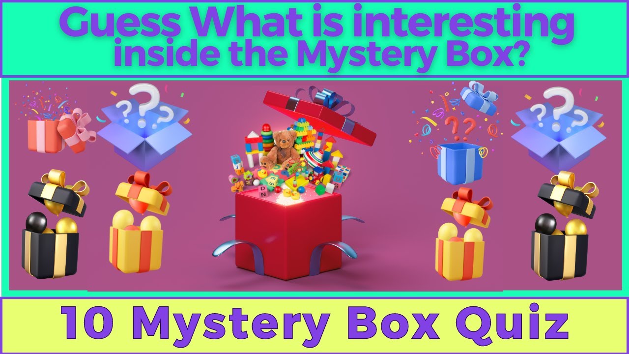 Guess What's Inside? | Fun Mystery Box Quiz for Kids! - YouTube