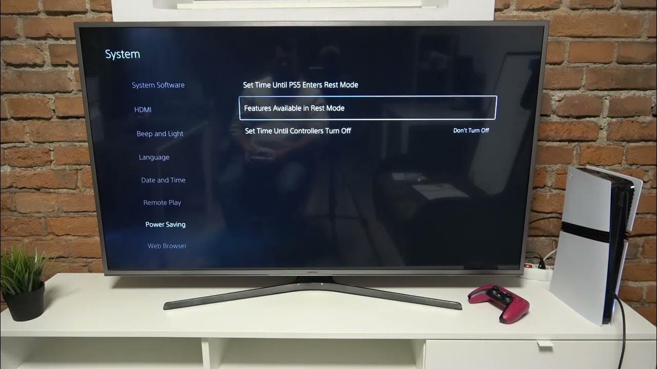 How to Manage Power Saving Functions on Sony PlayStation 5 Pro | Optimize Power Settings on PS5 ...