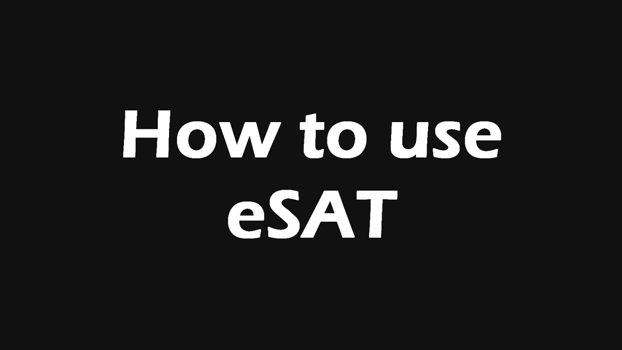 How to use eSAT | DepEd Tool - YouTube