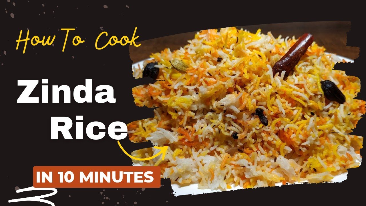 Zinda Rice Recipe | Muslim Daawat Rice | बिरयानी ज़िंदा राइस रेसिपी ...