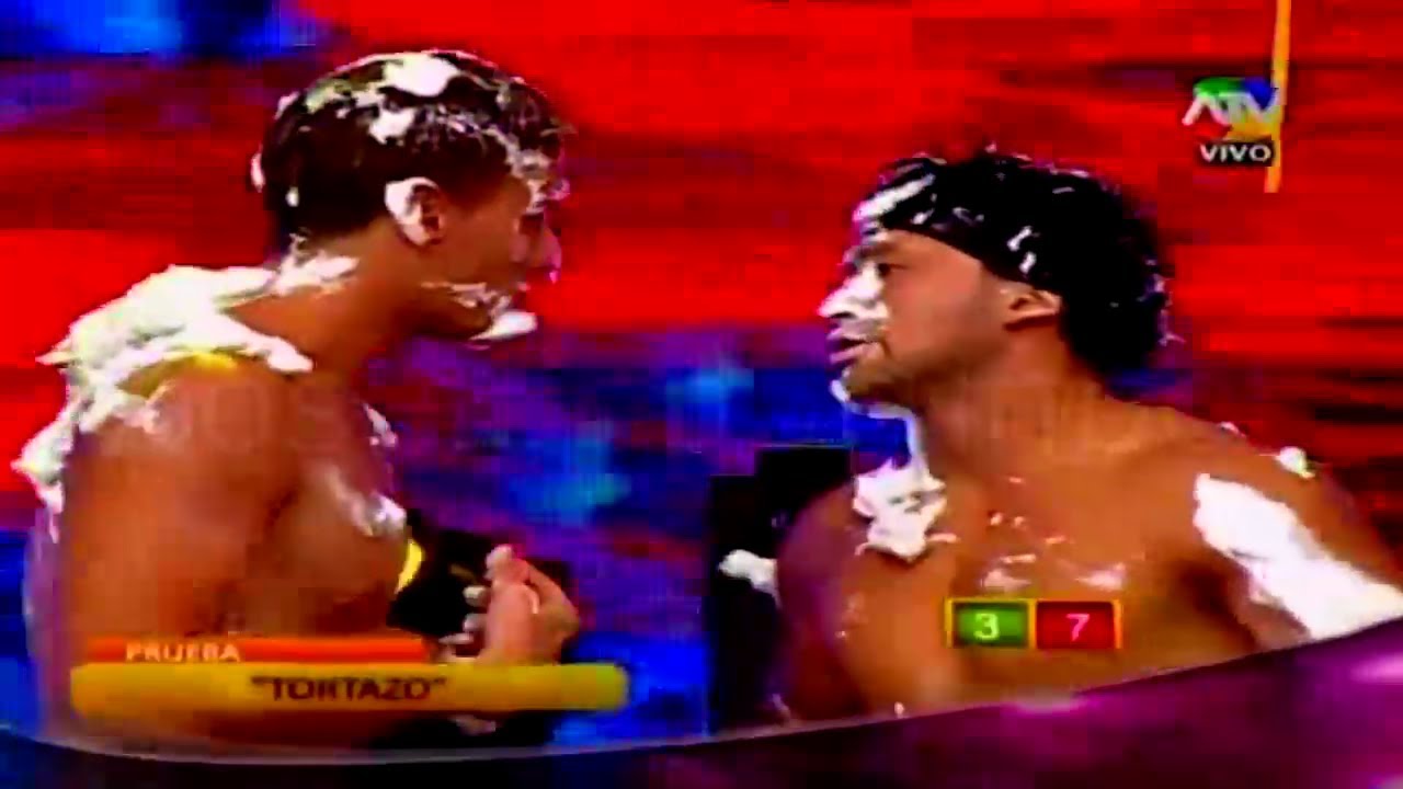 COMBATE: Competencia Tortazo Primera Parte. Enfrentamiento por Equipos ...