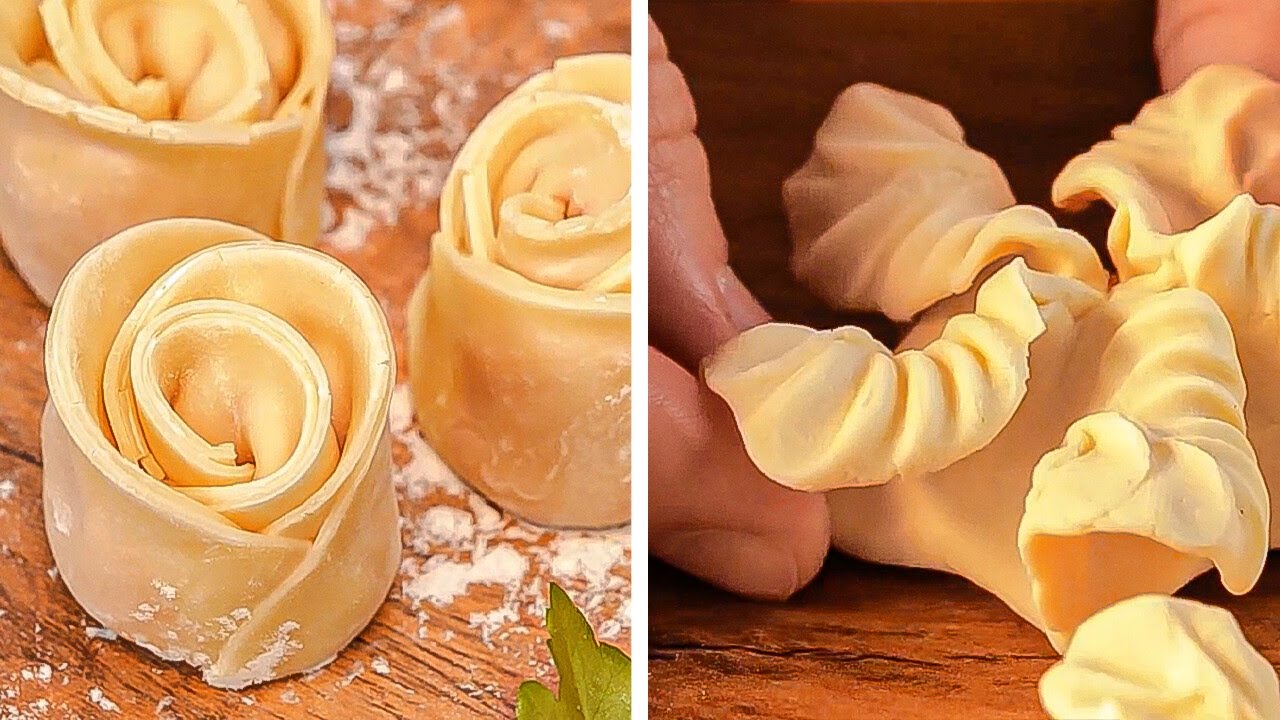 Idées originales de pâte et formes fantastiques de produits à base de ...
