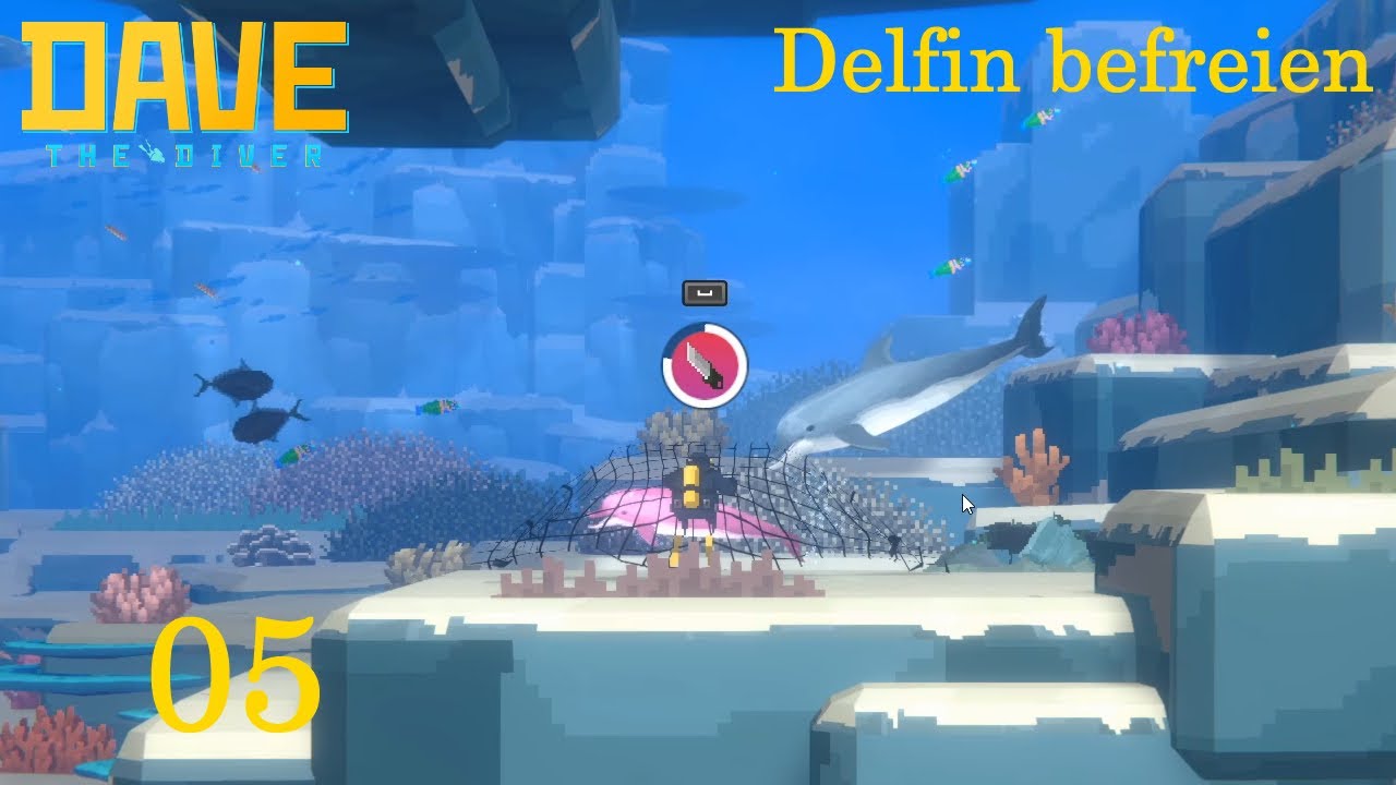 DAVE THE DIVER 🤿 05 "Delfin befreien ️" Let's Play Gameplay German ...