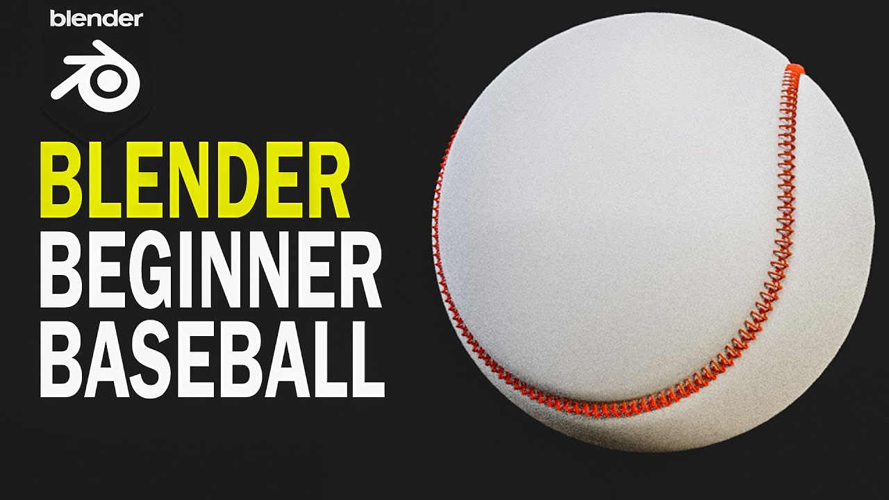 HOW To MAKE A Baseball IN BLENDER Beginner Tutorual YouTube how-to-make-a-baseball-in-blender-beginner-tutorual-youtube