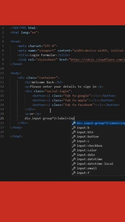 How to Use HTML & CSS to Create a Login Page! - YouTube