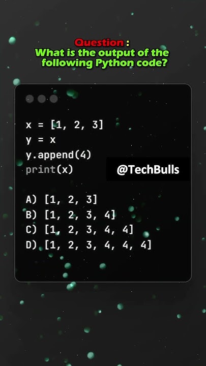 What Will Be The Output Of This Code 🚀💡 Python Codingchallenge Coding Programming Youtube
