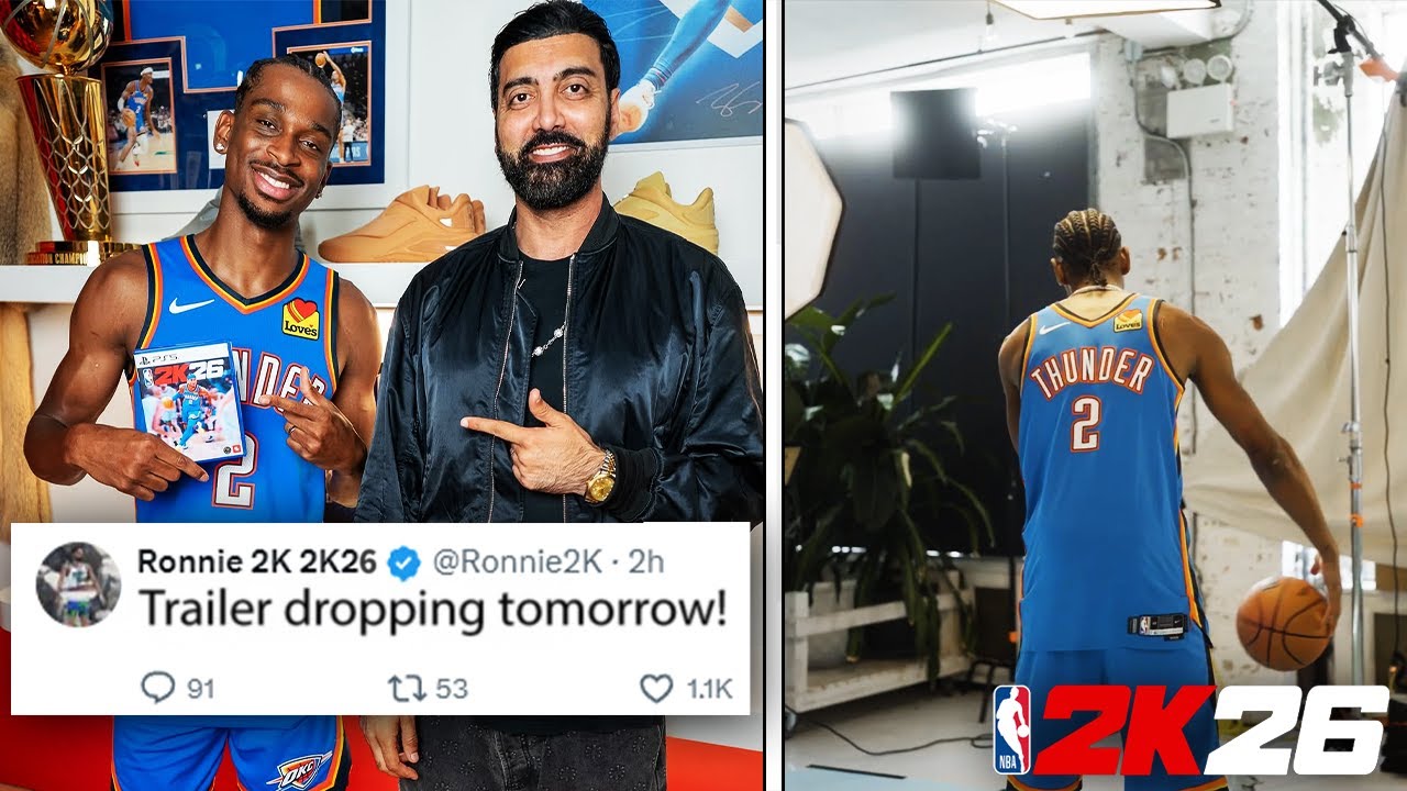 The NBA 2K26 Trailer Is On The Way! - YouTube