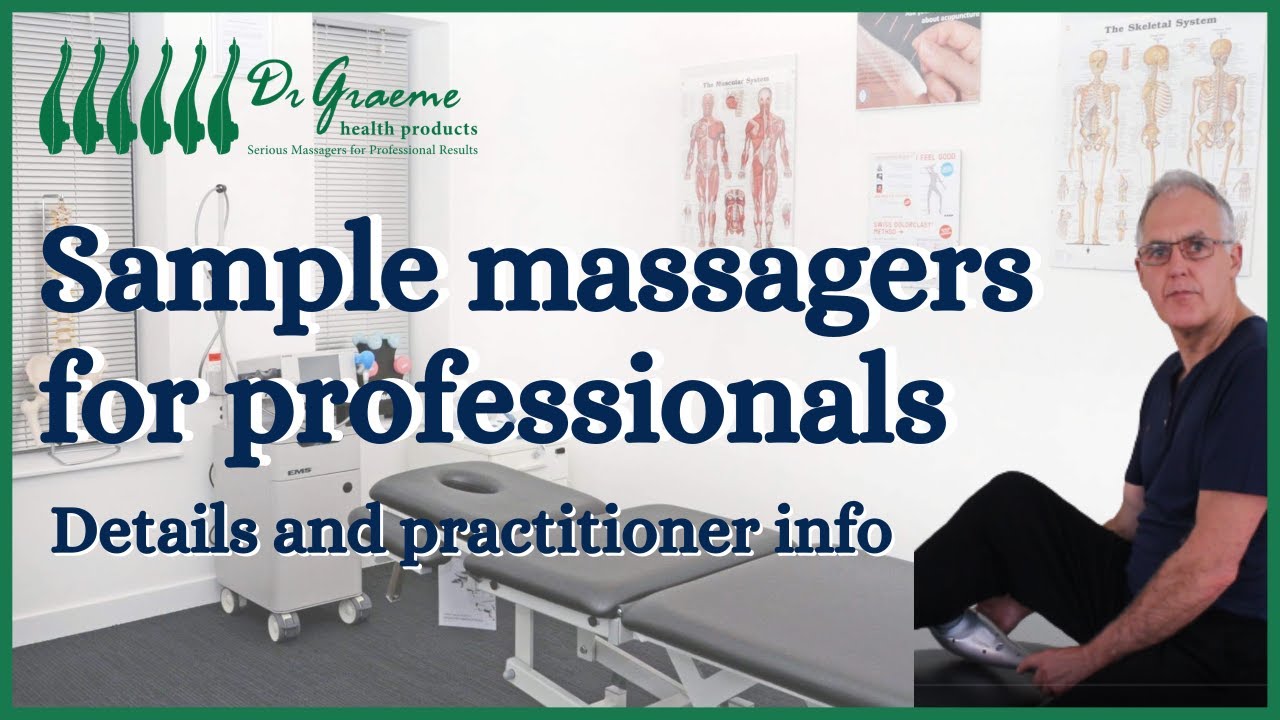 Sample massagers for professionals - YouTube