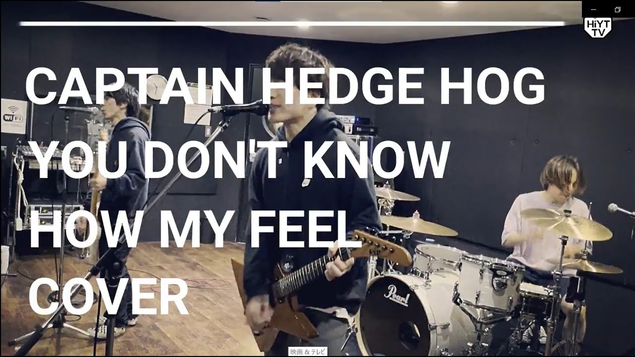 [#10]HiYTカバーシリーズ【第七弾】CAPTAIN HEDGE HOG/YOU DON'T KONW HOW MY FEEL - YouTube