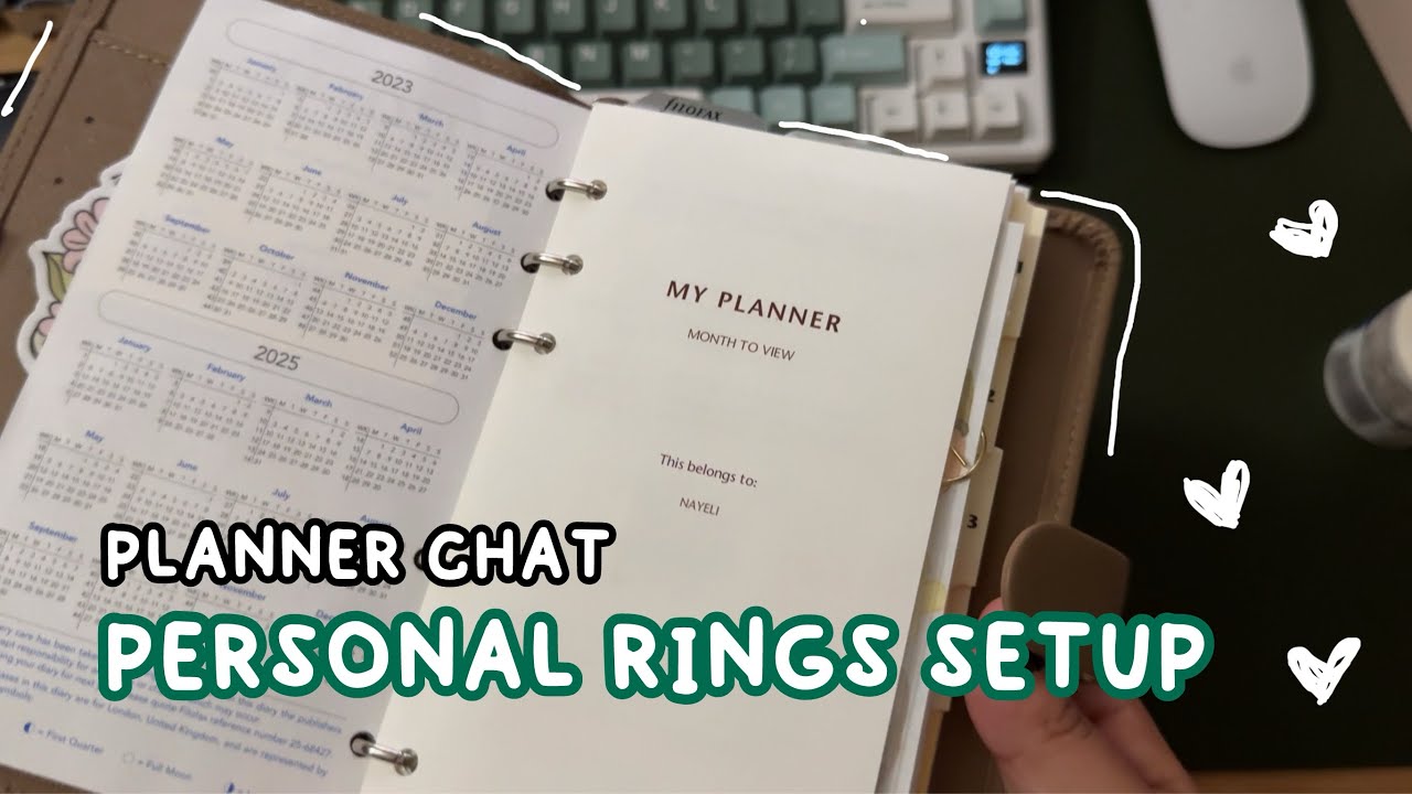 My Planner Situation | Personal Rings | Mini Rings| Filofax - YouTube