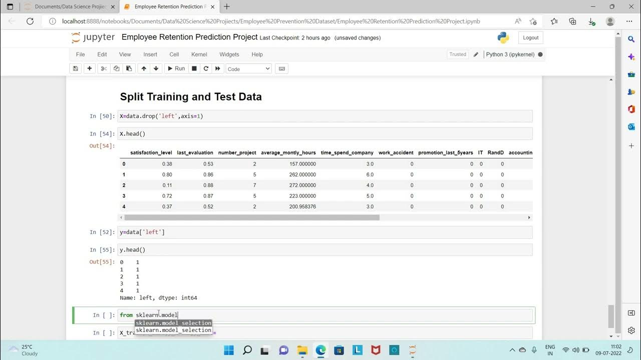 5. Training and Testing Data split - YouTube