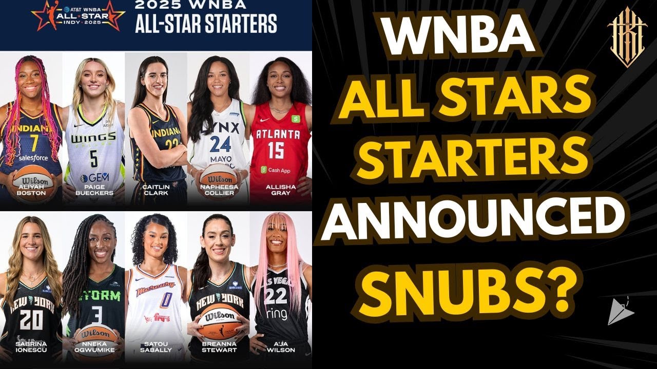 Wnba all star starters announced CAITLIN CLARK VOTED 9th best PURE HATE ...