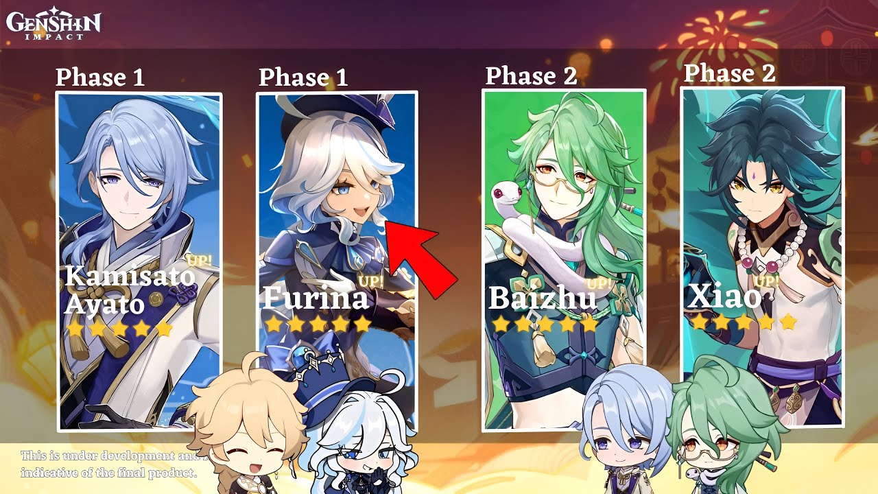 CONFIRMED!! Version 4.2 BANNERS And The Hydro Archon Furina DETAILS ...