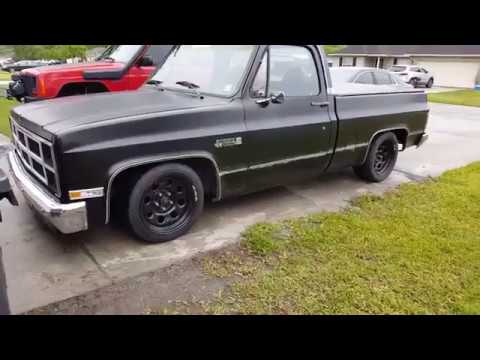 1984 GMC Sierra LS1 Swap TSP Tsunami Cam w/Black Widow Exhaust - YouTube