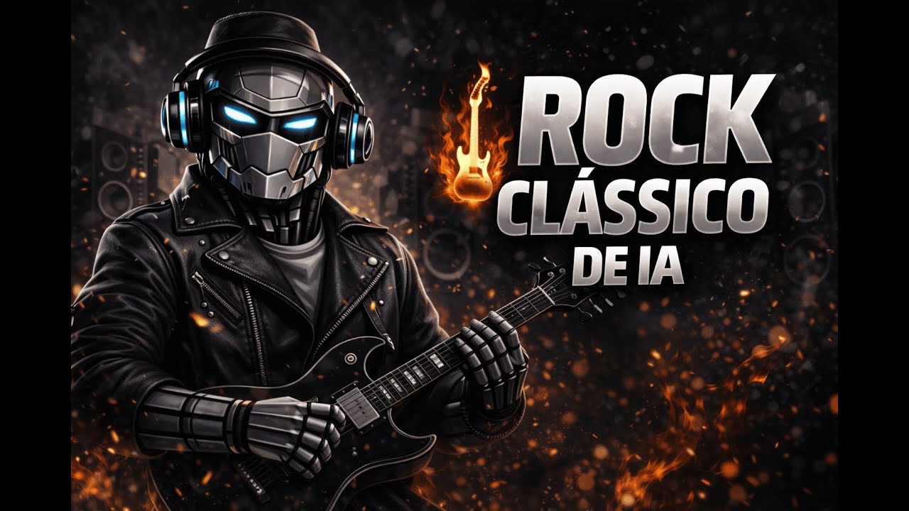 ROCK CLÁSSICO DE IA 🎸 | Playlist Completa Pra Deixar Tocando (40+ MIN ...