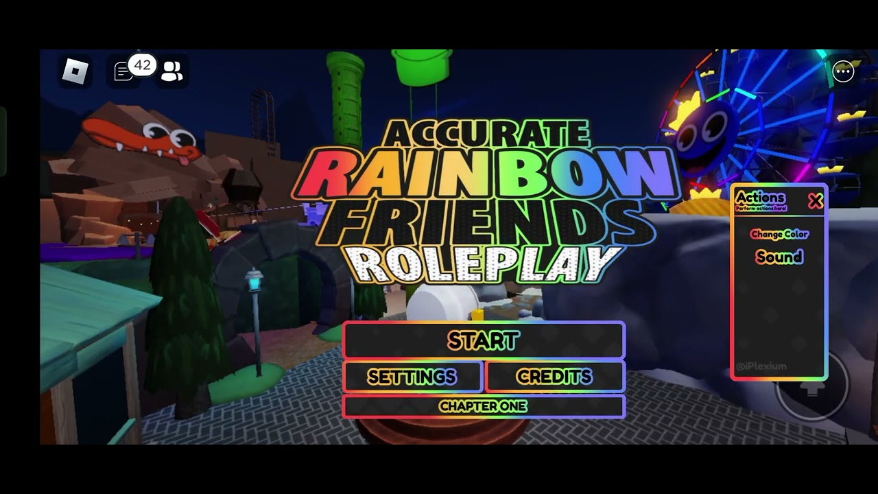 an accurate rainbow friends roleplay - YouTube