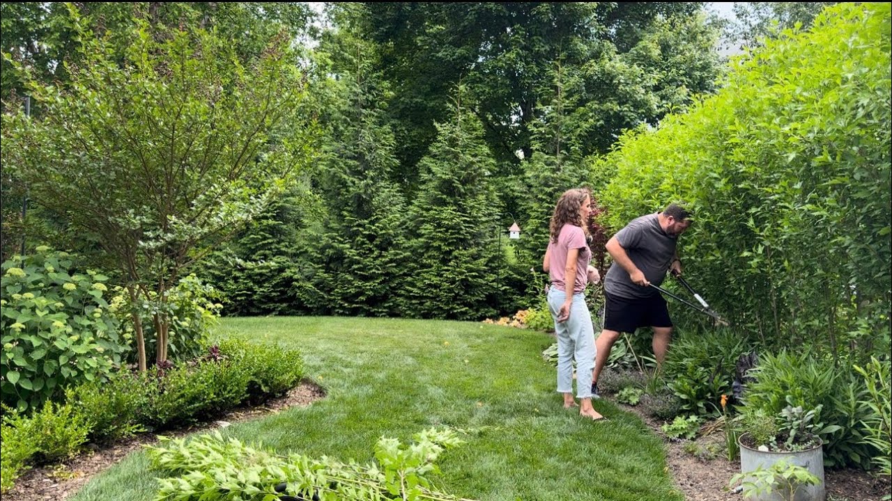 Family Workday In The Garden! Checking Off The To-Do List! Direct ...